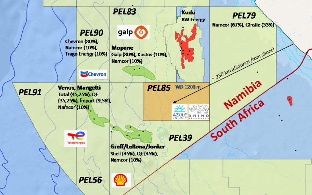 Azule Energy Enters Namibia’s Orange Basin with PEL 85 Farm-In