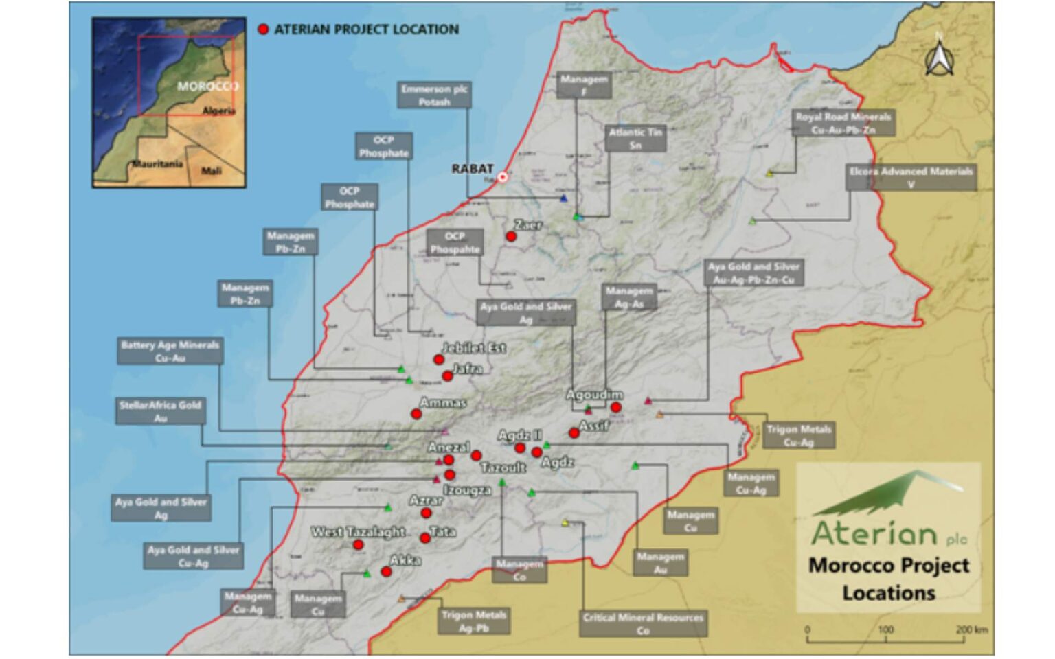 New Copper Zones Identified in Morocco