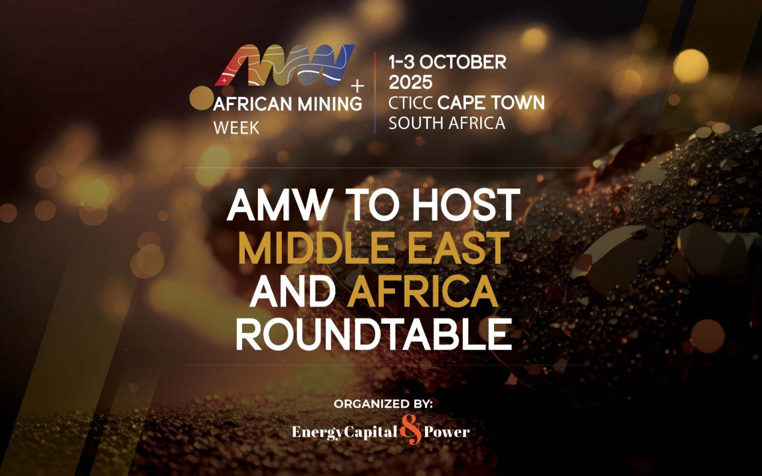 AMW 2025 to Strengthen Middle East-Africa Mining Partnerships